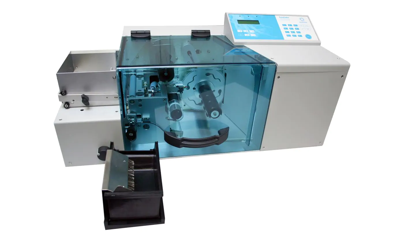 EasyCoder, automatic printer for 0.5 and 0.25 ml straws | Minitube