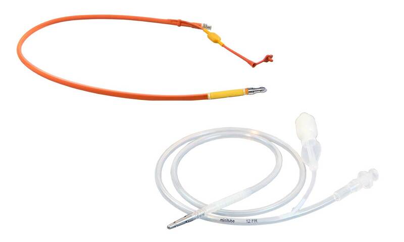 Silicone ET flushing catheter CH 12, with stainless steel tip, 2-way ...