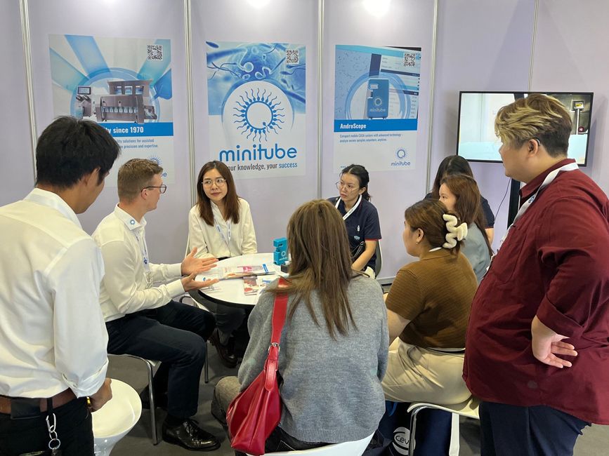Minitube engages industry professionals at VIV Asia 2025 | Minitube