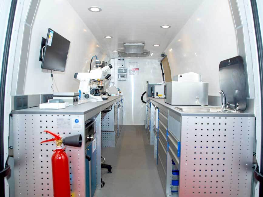 Unique service for the Middle East: The Minitube Mobile Lab | Minitube